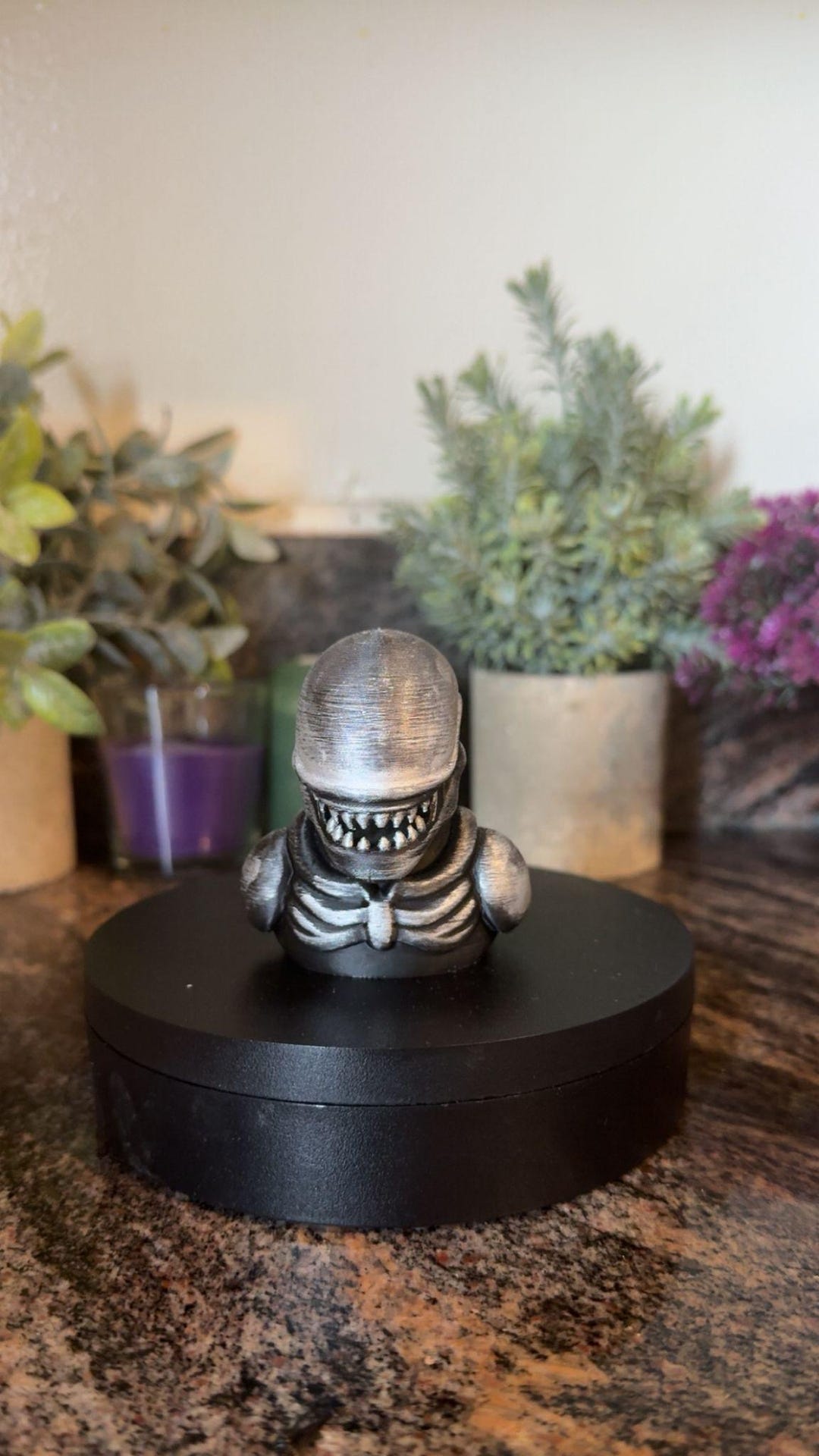 Alien Creature-inspired 3D Printed & Hand-painted Duck – Sci-fi Horror ...