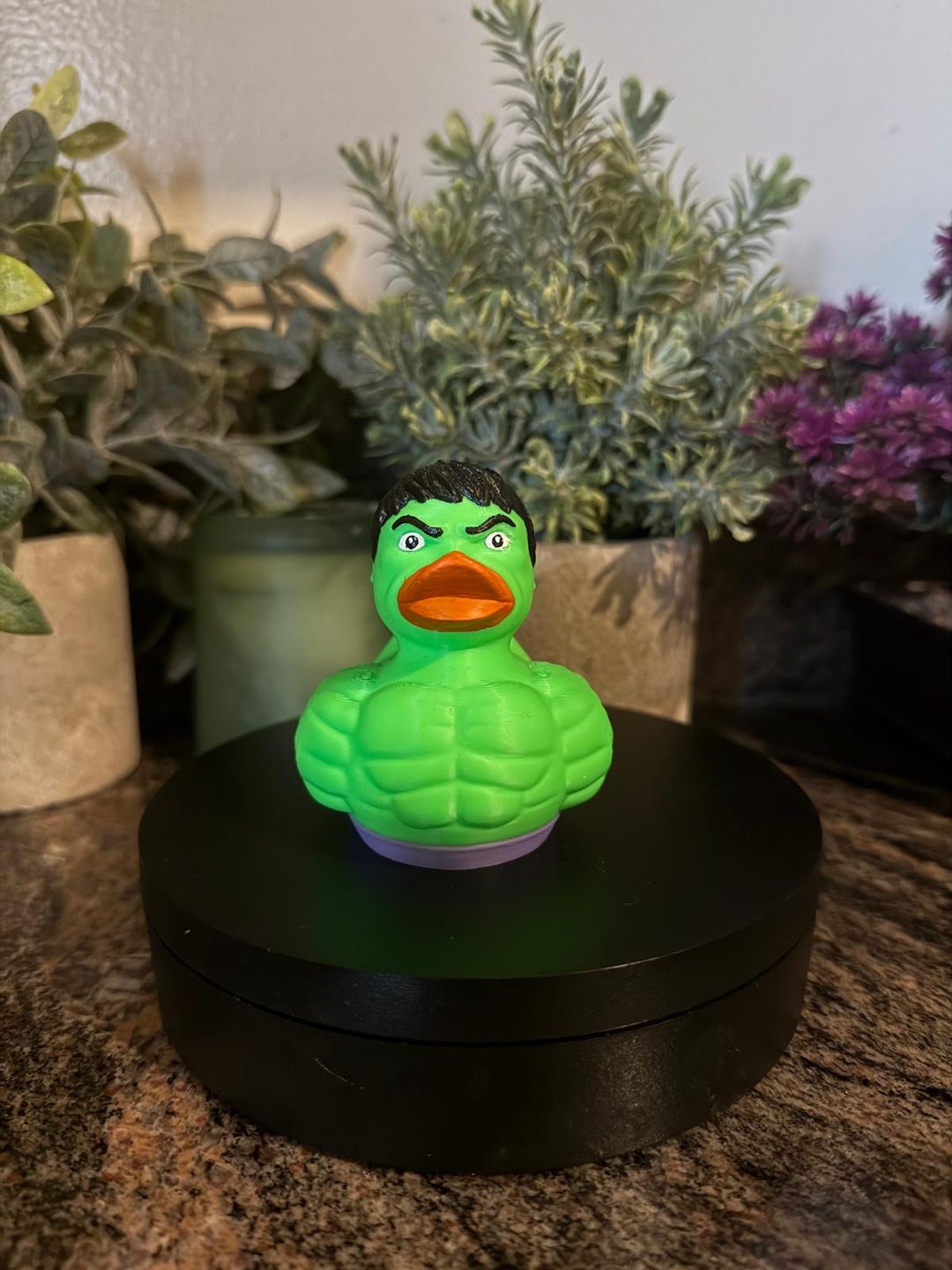 Smashing Green Super Duck – 3D Printed and Hand-painted Angry Hero ...