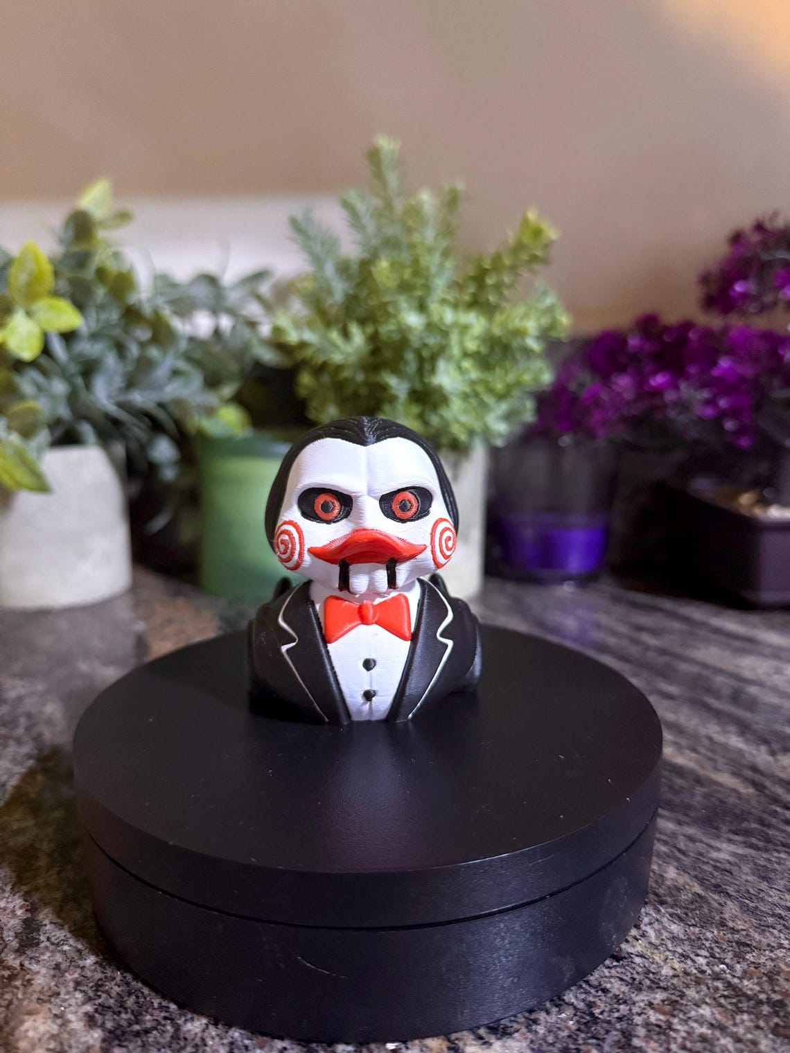 Horror-themed Rubber Duck With Creepy Puppet Design - Halloween Decor ...