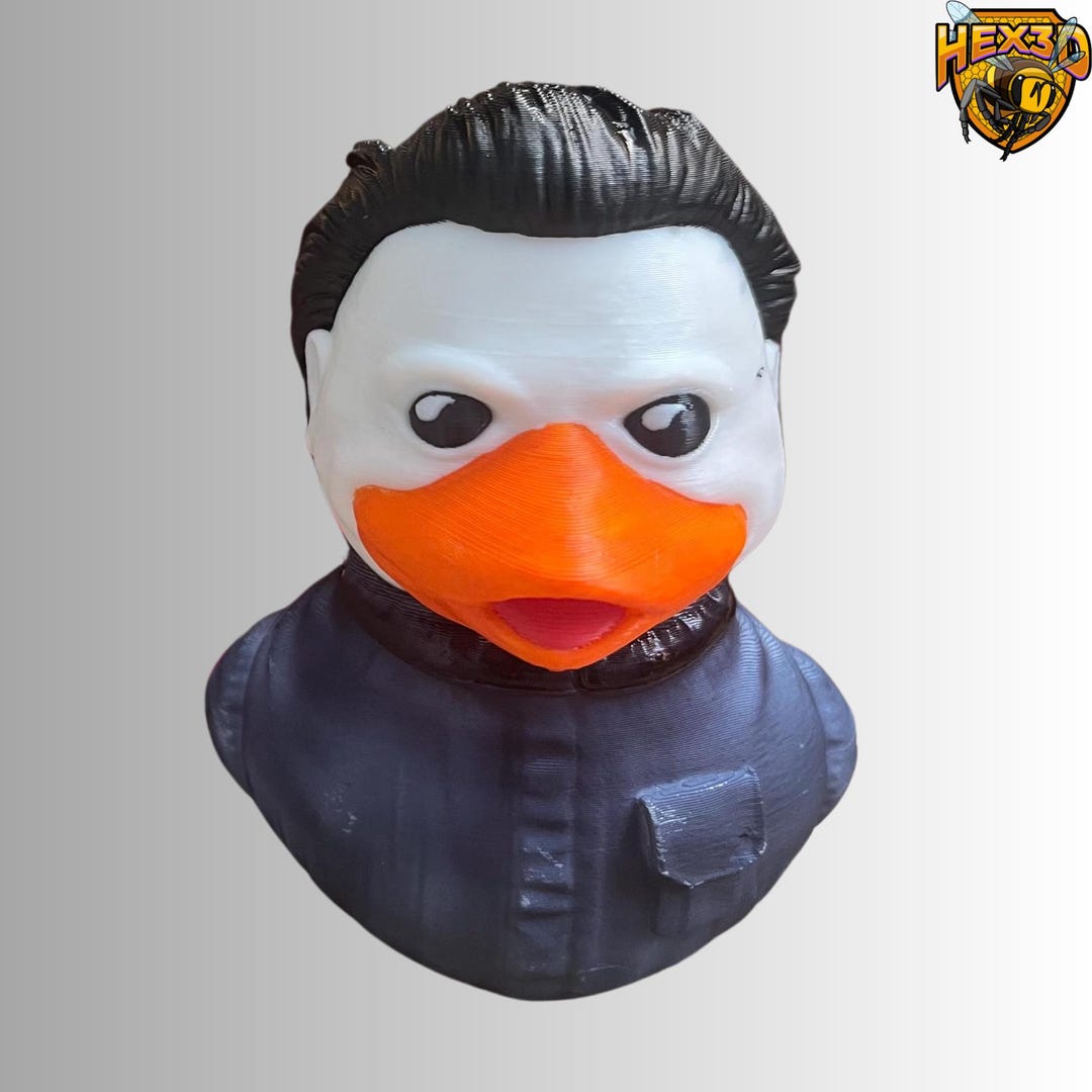 Myers Duck Hand Painted 3D Printed Pla Acrylic Water Proof Designed by ...