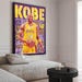 Kobe Bryant Poster, Kobe Graffiti Print, Kobe Bryant Graffiti, Kobe ...