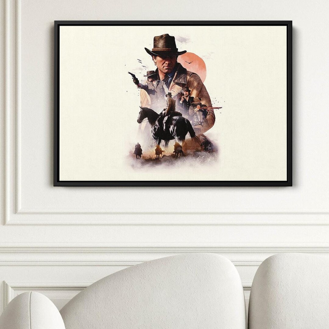Arthur Morgan Poster, Red Dead Redemption 2 Poster, John Marston Dutch ...