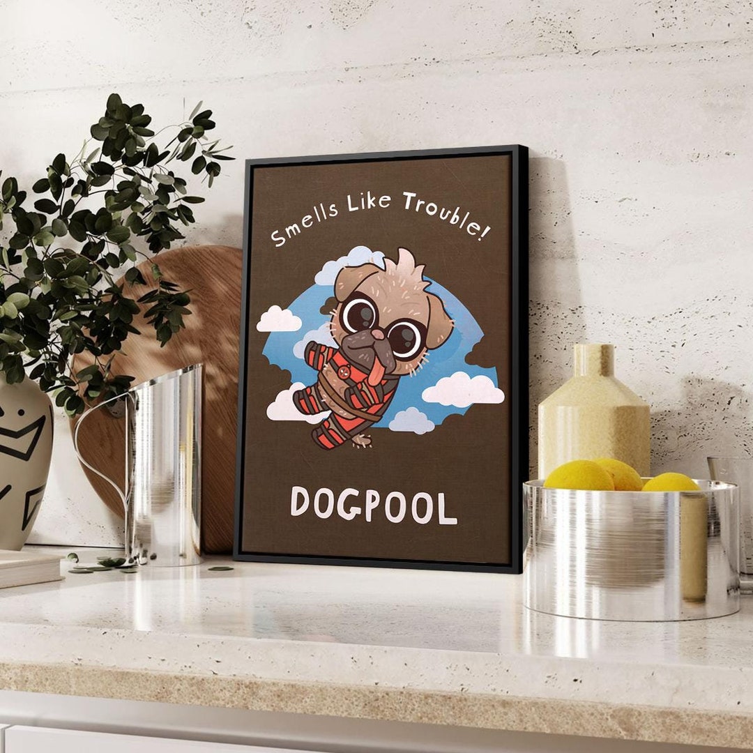 Deadpool & Wolverine Poster, Dogpool Wall Art, Dogpool Poster Print ...