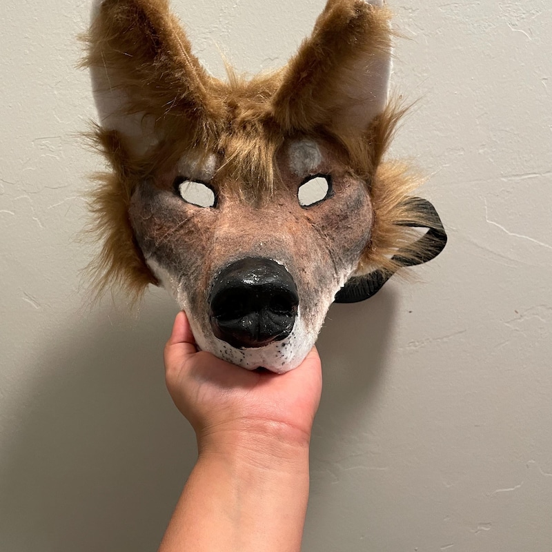 Coyote Mask - Etsy