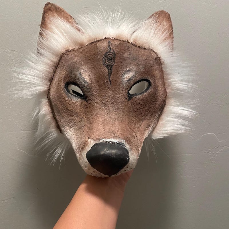 Coyote Mask - Etsy