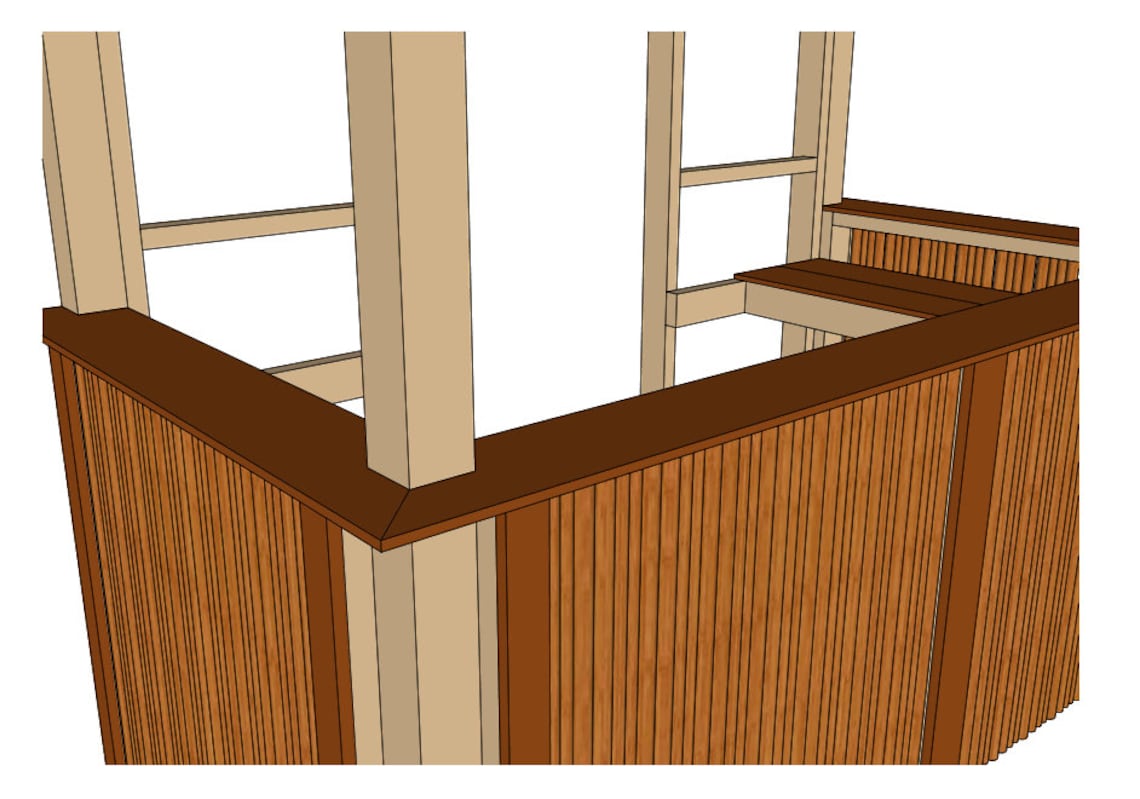 PDF Download Outdoor TIKI Bar DIY Build Plans - Etsy