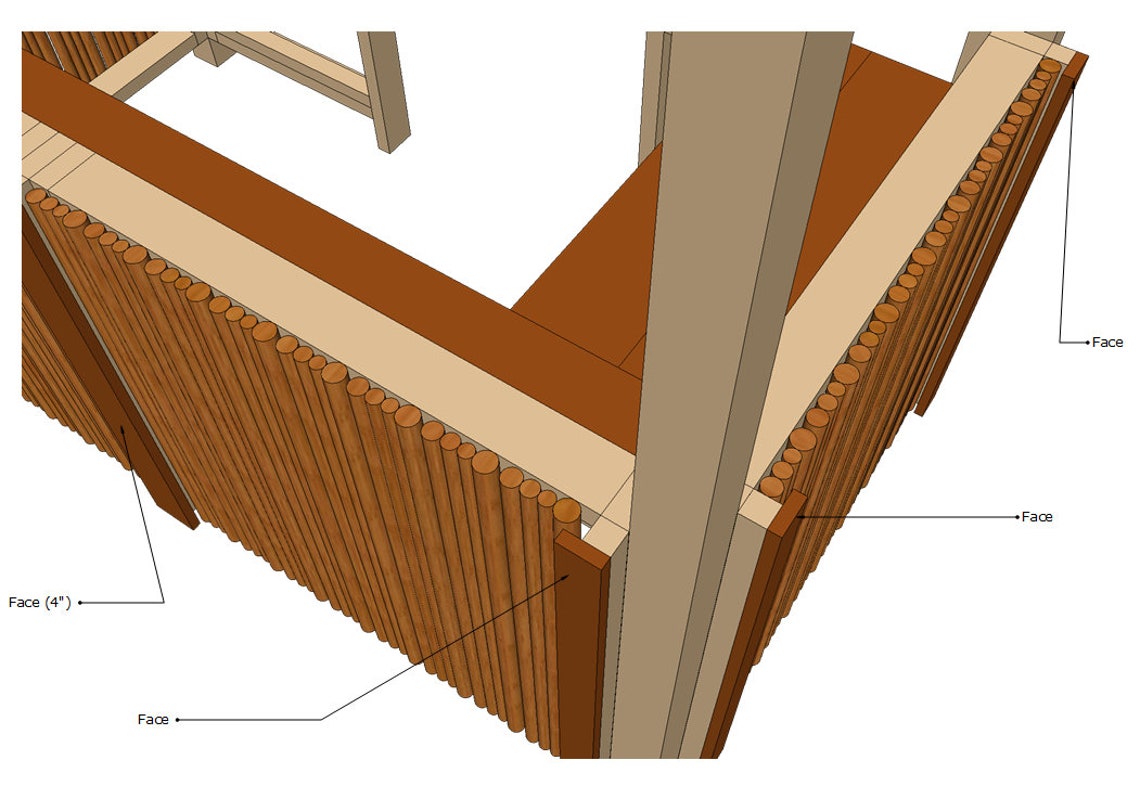 PDF Download Outdoor TIKI Bar DIY Build Plans - Etsy