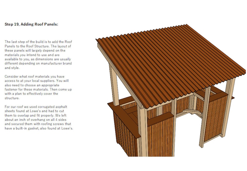 PDF Download Outdoor TIKI Bar - DIY Build Plans - Etsy