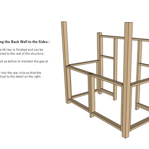 PDF Download Outdoor TIKI Bar - DIY Build Plans - Etsy