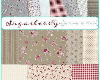 SUGARBERRY by Bunny Hill Designs for Moda Fabrics Sugarberry 3025-11 ...