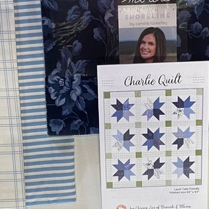 Charlie Quilt Kit Featuring Shoreline by Camille Roskelly - Etsy