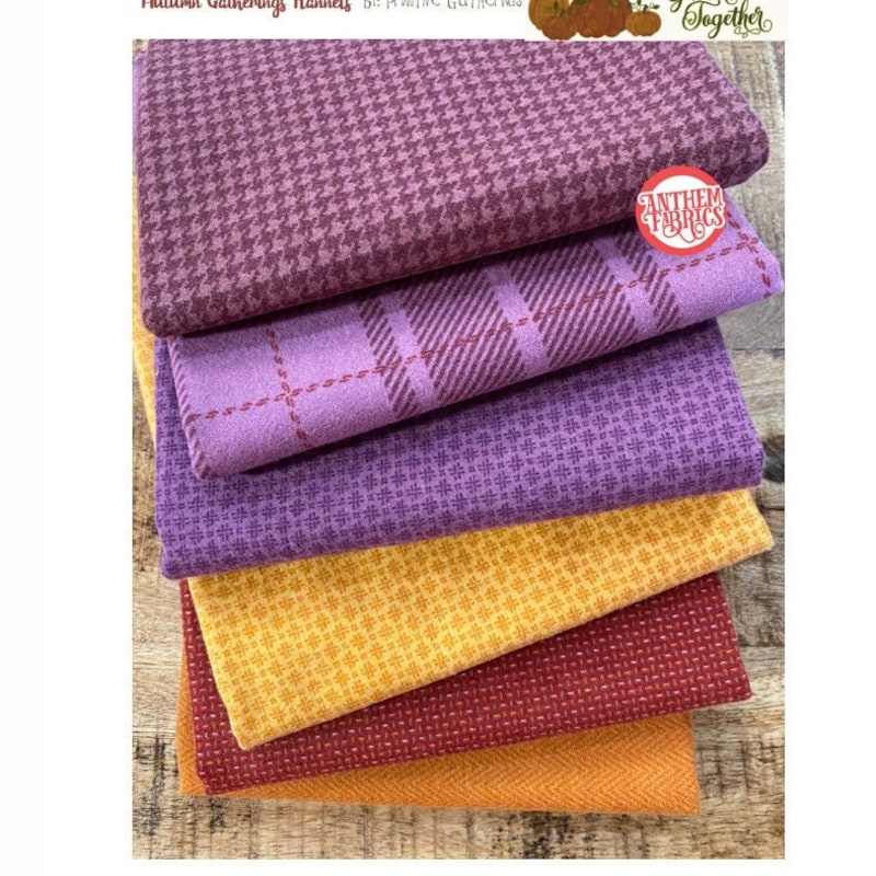 Fall Flannel Fabric - Etsy
