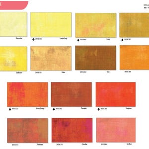 MODA Grunge - Quilting Cotton Basics, Select a Fat Quarter - Etsy