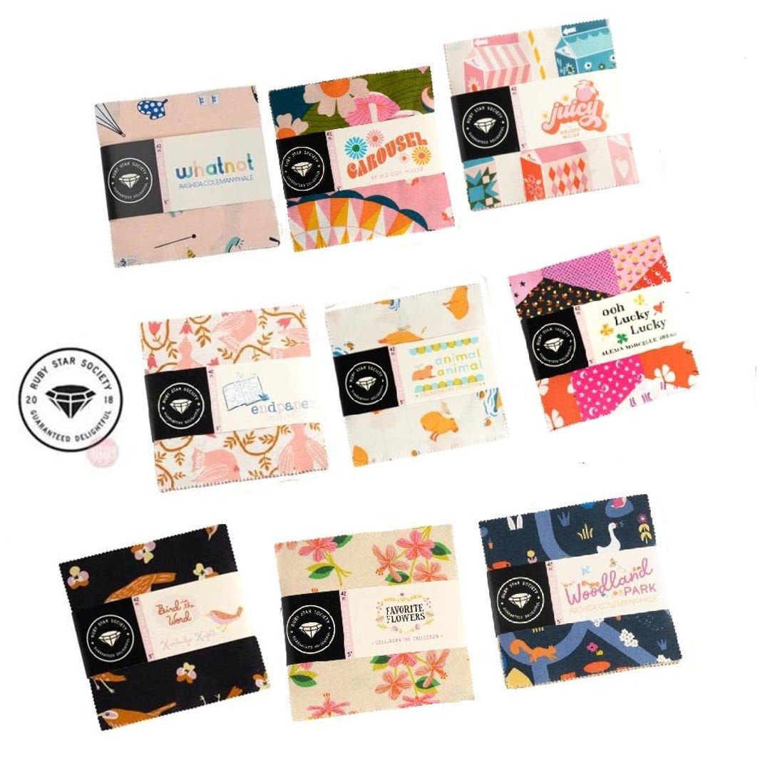 Ruby Star Society Charm Packs - Precuts - Charm Pack, 42 Pieces - Etsy