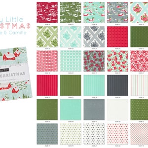 Christmas Charm Packs From Moda Fabrics - Precuts - Charm Pack, 42 ...