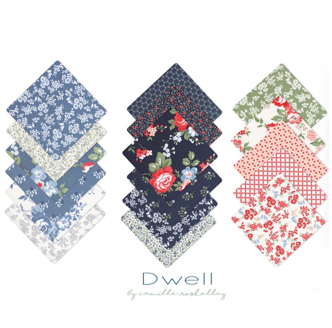 Dwell by Camille Roskelley for Moda Fabrics Assortment - Etsy