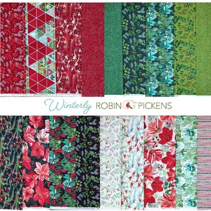 Robin Pickens Winterly Scandinavian Holiday - Moda Christmas Fabrics ...