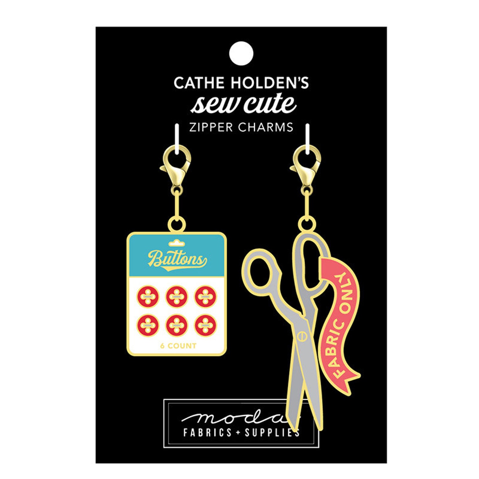 Enamel Zipper Pulls Charms Cathe Holden : Mat Needles, Tomato Sewing ...