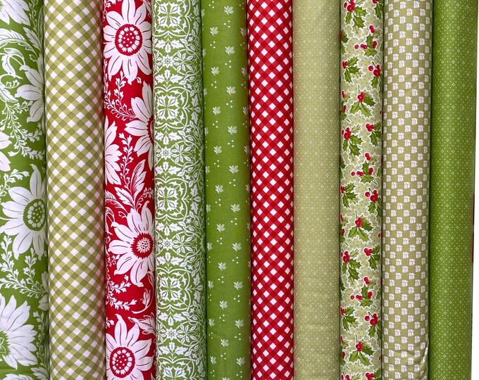 STITCHED by Fig Tree and Co for Moda Fabrics 20434-22 Cross Hatch ...