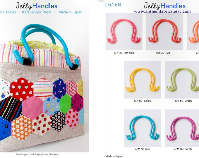 Lecien Jelly Freedom Zipper, Sliders and Triangle Purse Pattern 1 ...