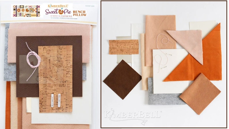 Kimberbell Sweet as Pie Bench Pillow DIY Fabric Kit - Etsy