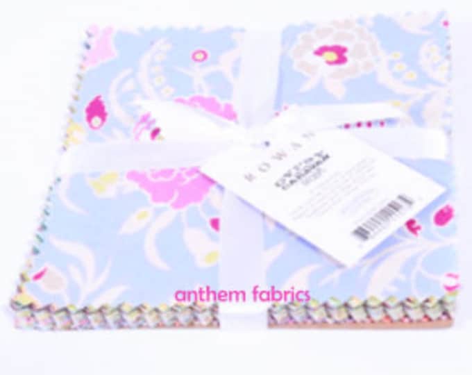 Amy Butler GYPSY CARAVAN 6-inch Charm Pack, Floral Dots Stripes Cotton ...