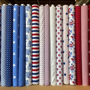 Star Spangled Patriotic Fabric Bundle by April Rosenthal for Moda ...