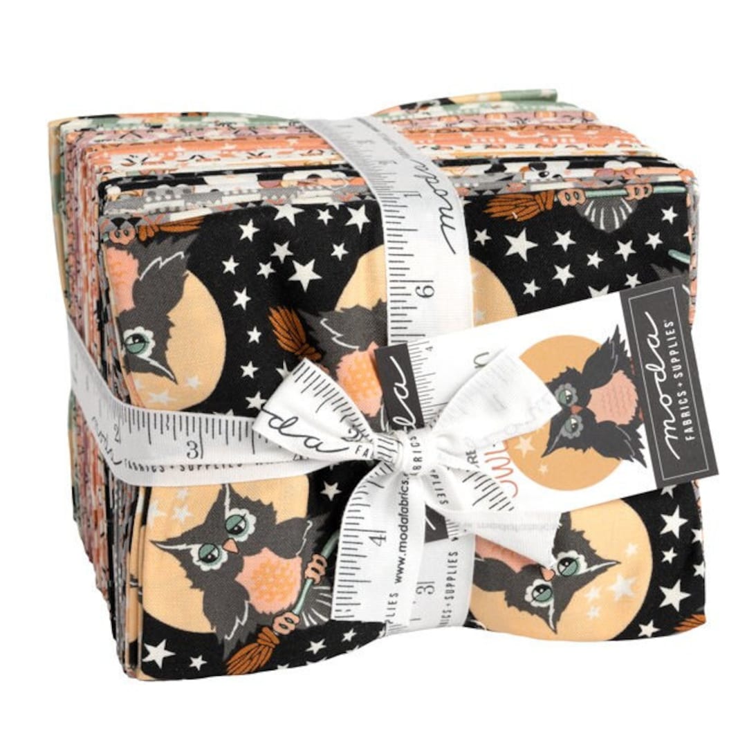 Owl O Ween Cotton Fabric by Urban Chiks for Moda Fabrics Halloween Fall ...