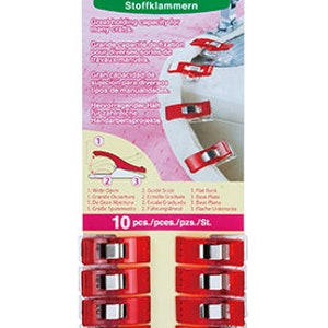 Wonder Clips by Clover Japan - 10 Pieces - 1/2" Inch - Assorted Colors ...