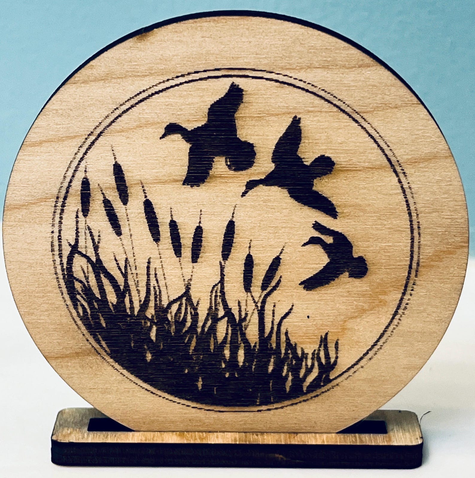 Hunting & Fishing Signs Desktop Signs for Home or Work Offices. Duck ...