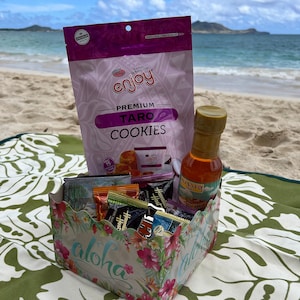 Personalized Hawaiian Gift Box • Birthday Gift Box • Care Package From ...