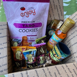 Personalized Hawaiian Gift Box • Birthday Gift Box • Care Package From ...