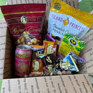 Personalized Hawaiian Gift Box • Birthday Gift Box • Care Package From ...