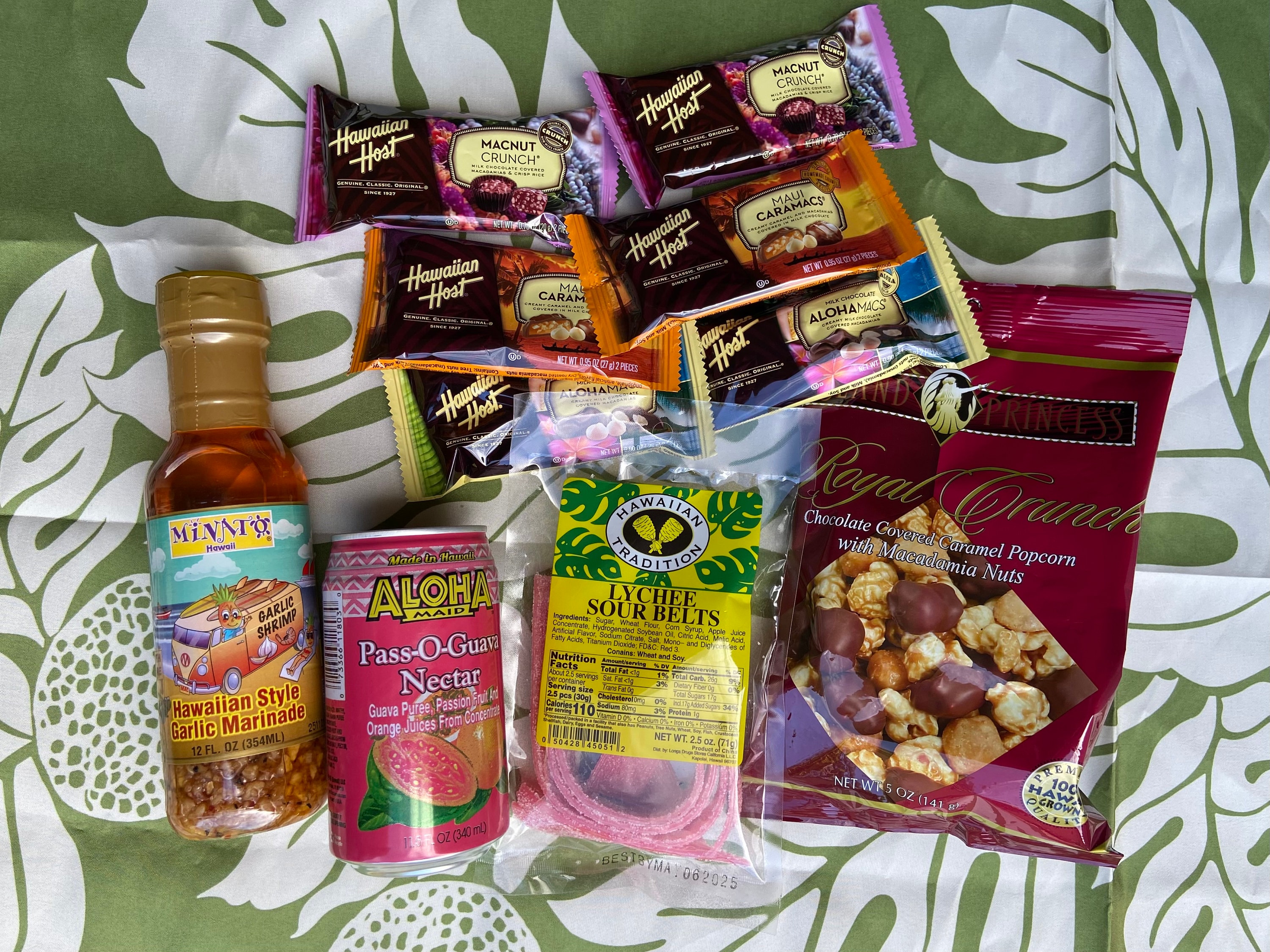 Personalized Hawaiian Gift Box Birthday Gift Box Care Package From ...