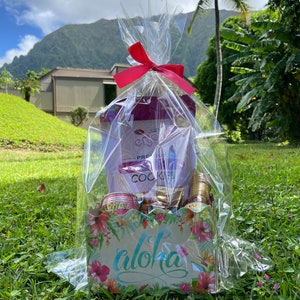 Personalized Hawaiian Gift Box • Birthday Gift Box • Care Package From ...