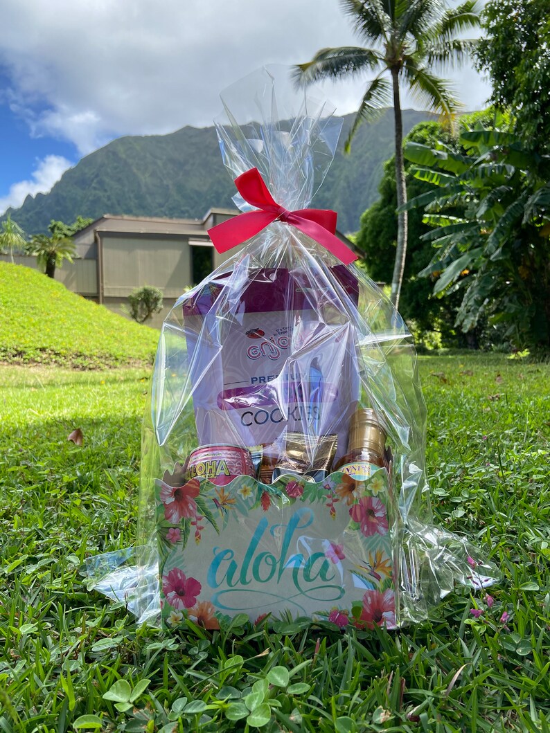 Personalized Hawaiian Gift Box • Birthday Gift Box • Care Package From ...