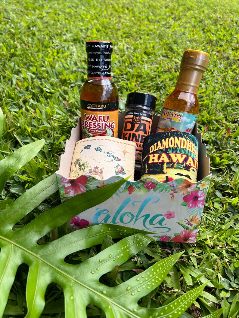 Grill Master Hawaiian Gift Box • Birthday Gift Box • Care Package From ...