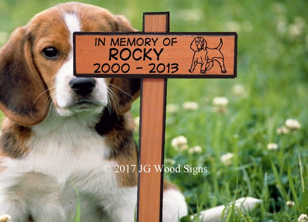 Wooden Dog Cross Etsy Pet Marker Memorial Cross Dog w/ dog | Etsy