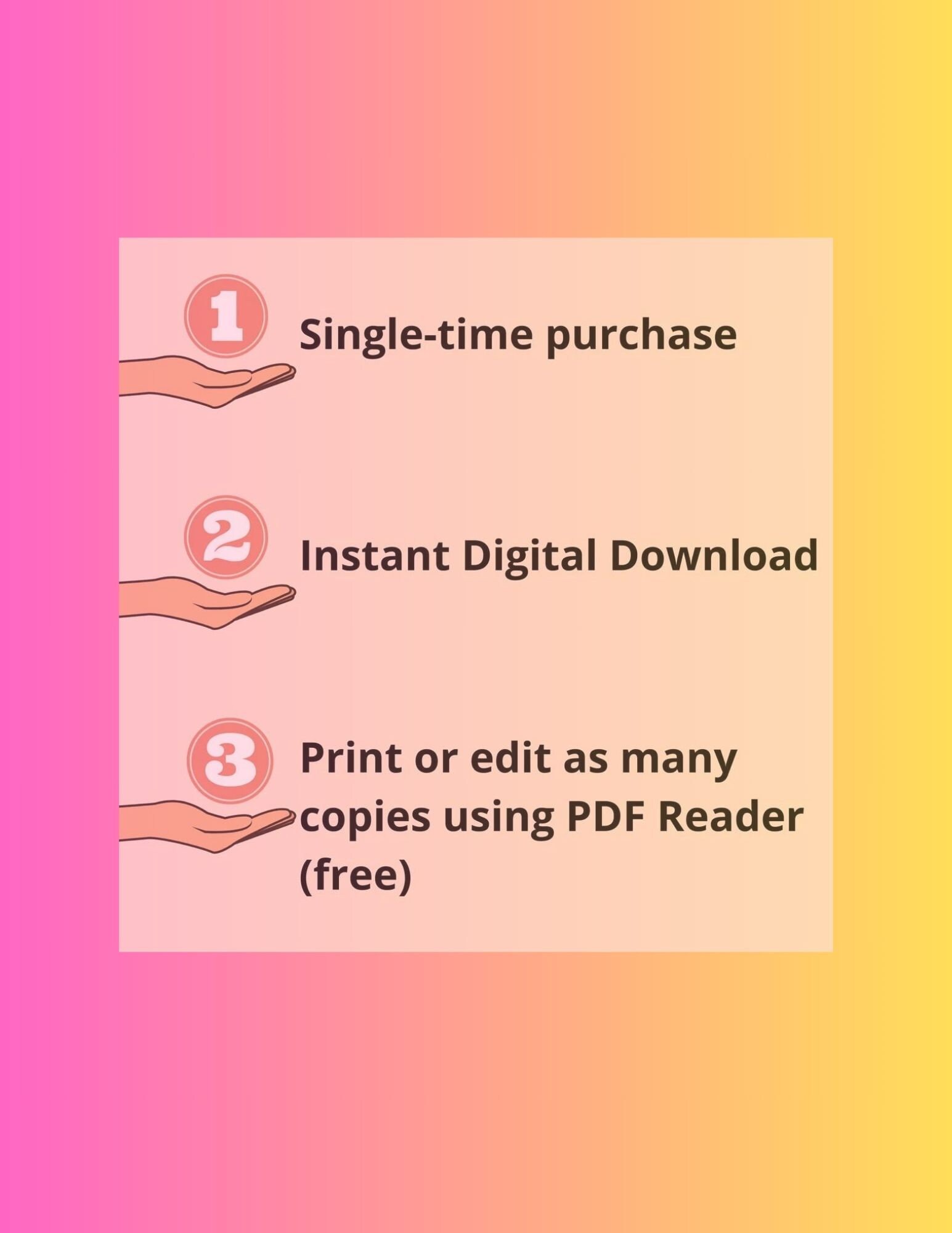 Colorful Project Planner Template - Etsy