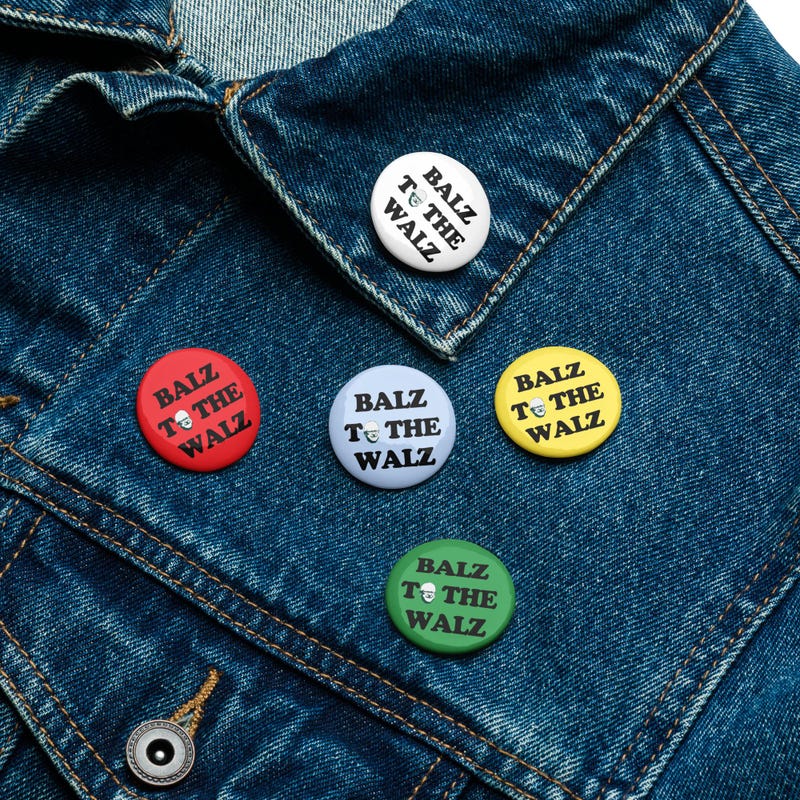 Political Button - Etsy