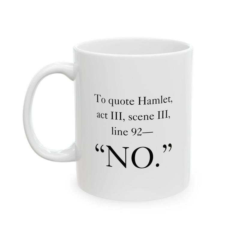 Shakespeare Mug - Etsy