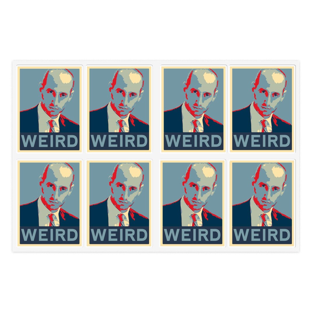 Stephen Miller Weird Sticker Sheet: Political Satire Decals - Etsy