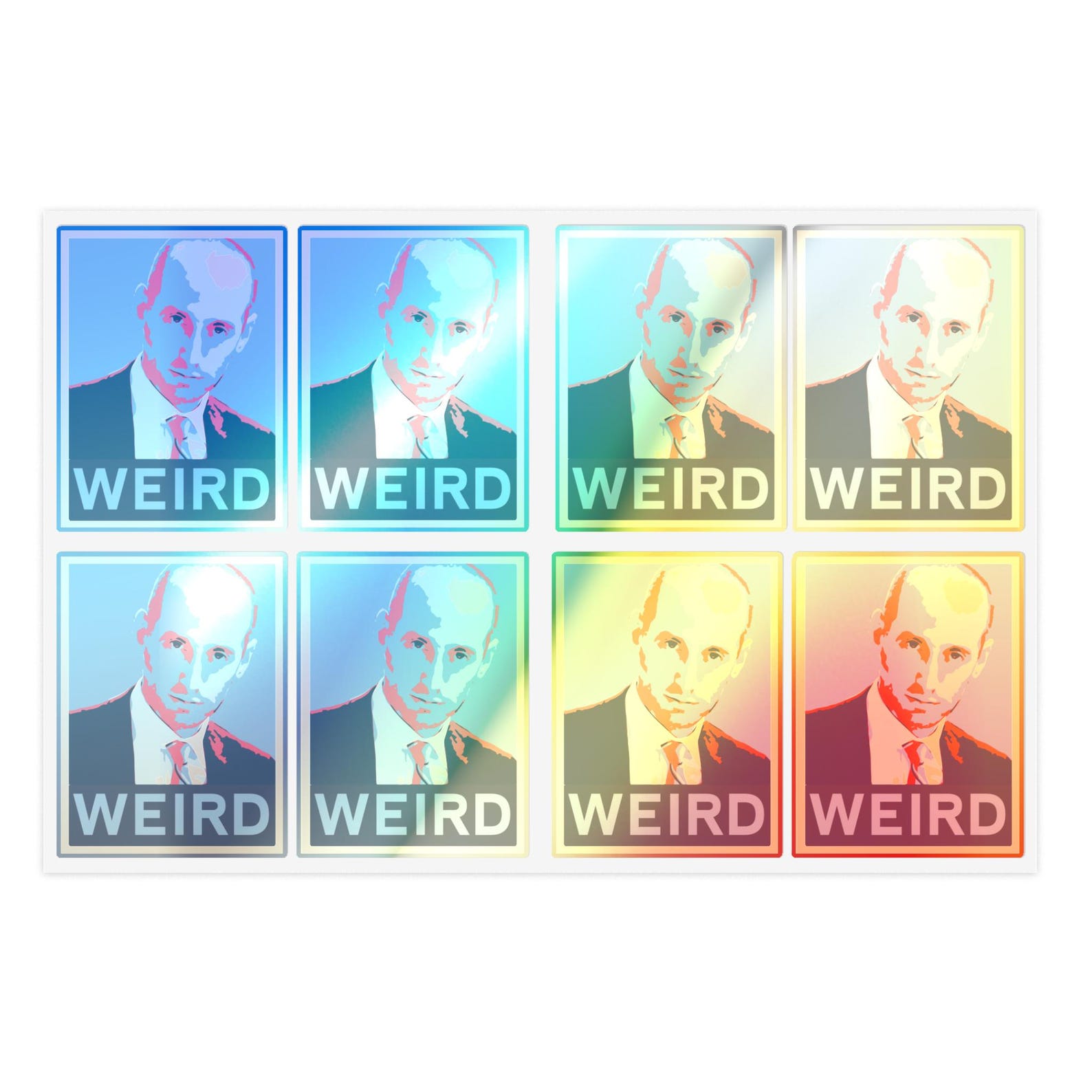 Stephen Miller Weird Sticker Sheet: Political Satire Decals - Etsy