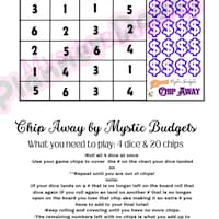 Chip Away Printable Version, as Seen on My Youtube Channel: Mystic ...