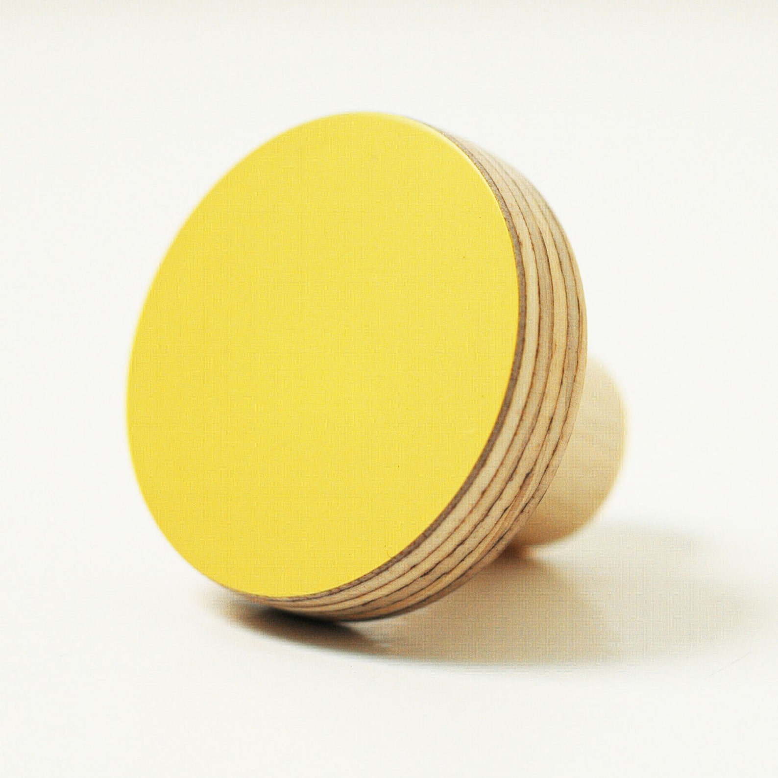 Lemon Yellow Knobs Furniture Knobs Inspired by Bauhaus Color - Etsy