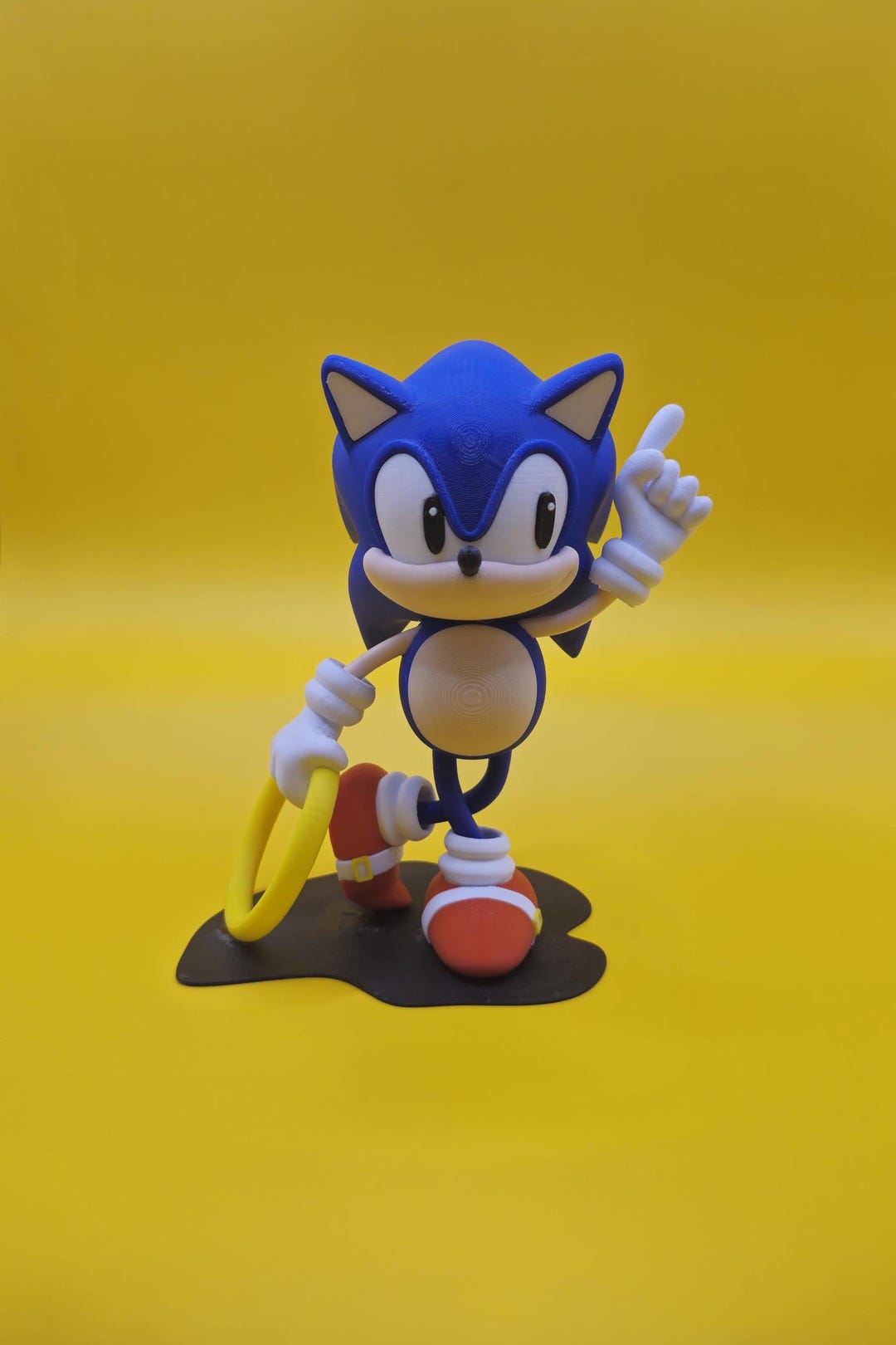 Sonic 3D Print 16x12 Cm - Etsy