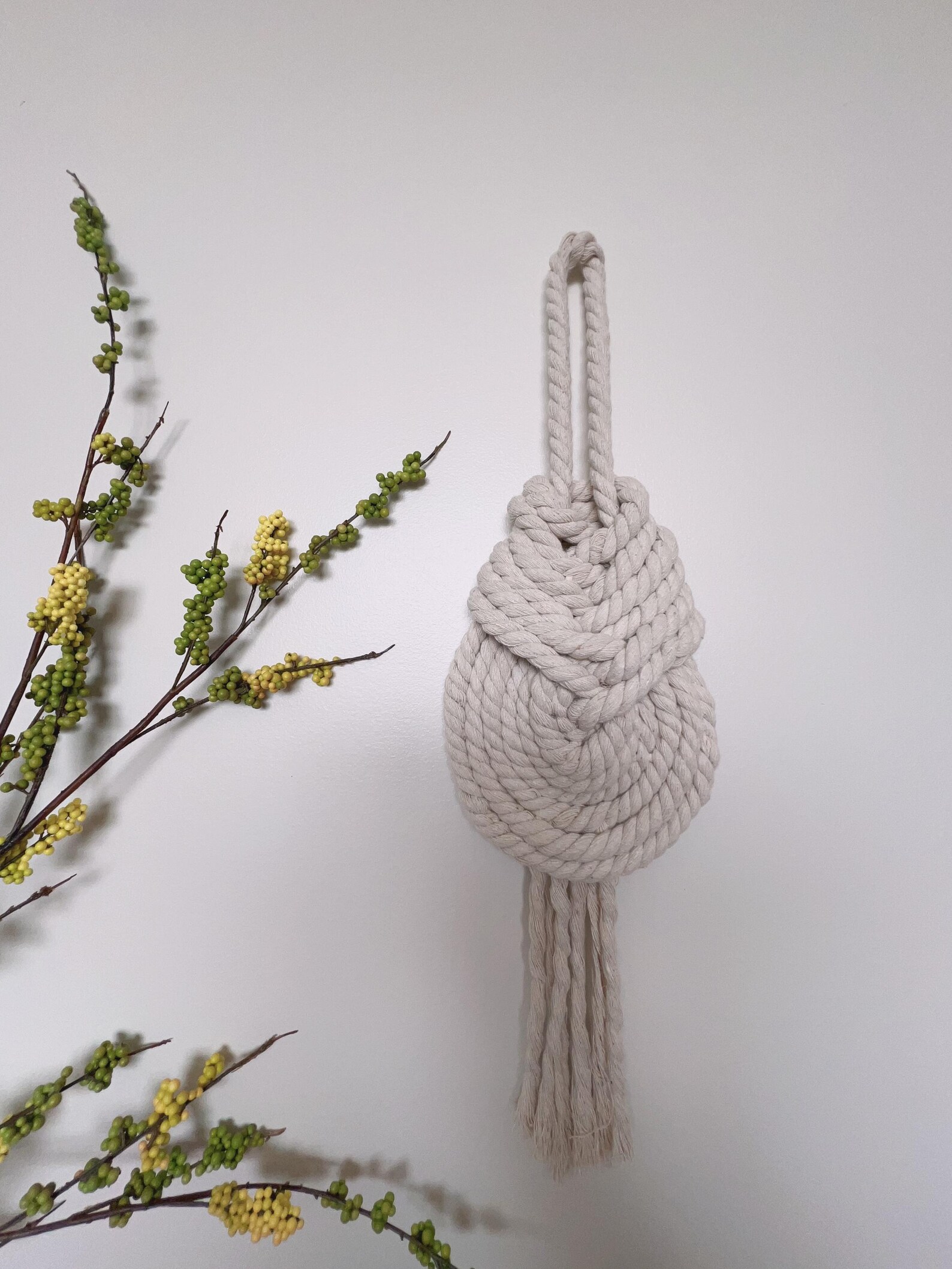 Pipa Knot Wall Hanging - Macrame Hanging - Macrame Wall Art - Etsy