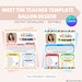 Editable Meet the Teacher Template, Back to School Letter, Teacher ...
