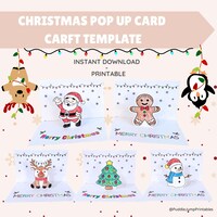 Hand Pop up Card SVG Draw and Cut - Etsy