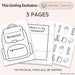 What's in My Backpack Craft: Back to School Activity (printable) - Etsy
